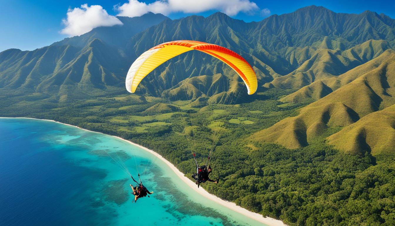 Paragliding in Lombok: Ein Abenteuer über dem Meer